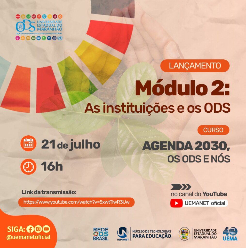 ODS | Cartilha: UEMA e a Agenda 2030: todos juntos para um mundo ...